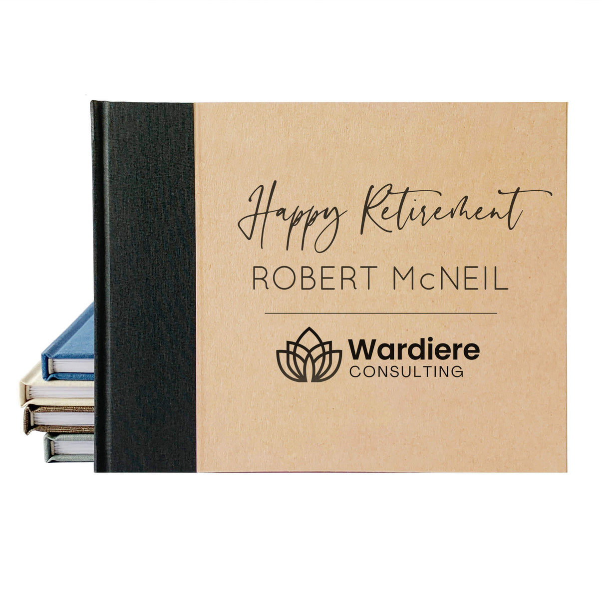 Personalized Retirement Party Guest Book · Joyful Farewell Keepsake ...